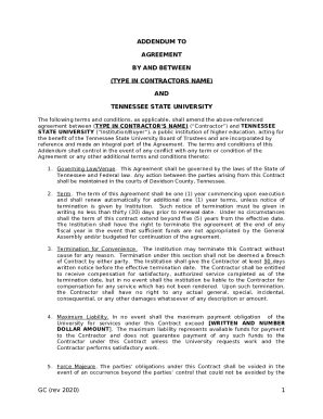 50+ SAMPLE Addendum to Agreement Templates in PDFNS Word Doc Template ...