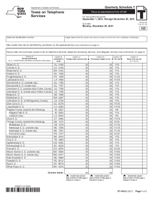 Fillable Online Fillable Online Form ST-100.8:9/19:Taxes on Telephone ...