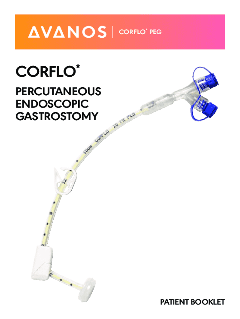 Fillable Online CORFLO Percutaneous Endoscopic Gastrostomy (PEG ...