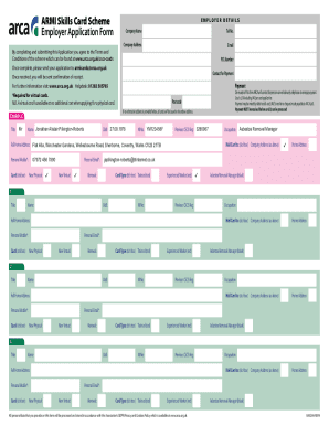 Fillable Online Sample Skill Letter USA for Green Card PERM ...