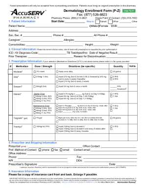 Fillable Online Prescription Referral Forms - Specialty Pharmacy Rx ...