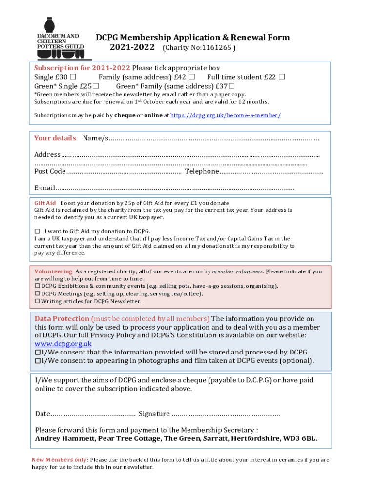 Fillable Online enrolment application form 2021 2022 1Information ... Fax Email Print - pdfFiller