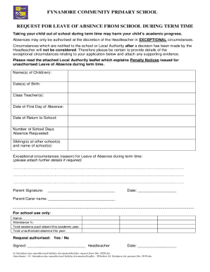 Fillable Online Holiday Application Form Template Fax Email Print ...