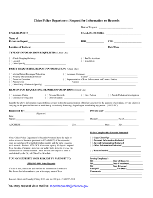 Fillable Online How do I request a police report? - Chicago Police ...