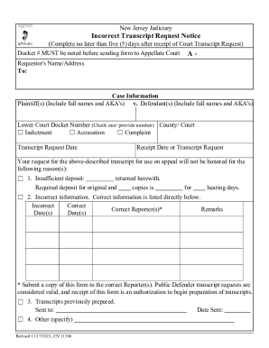 Fillable Online (Complete no later than five (5) days after receipt of ...