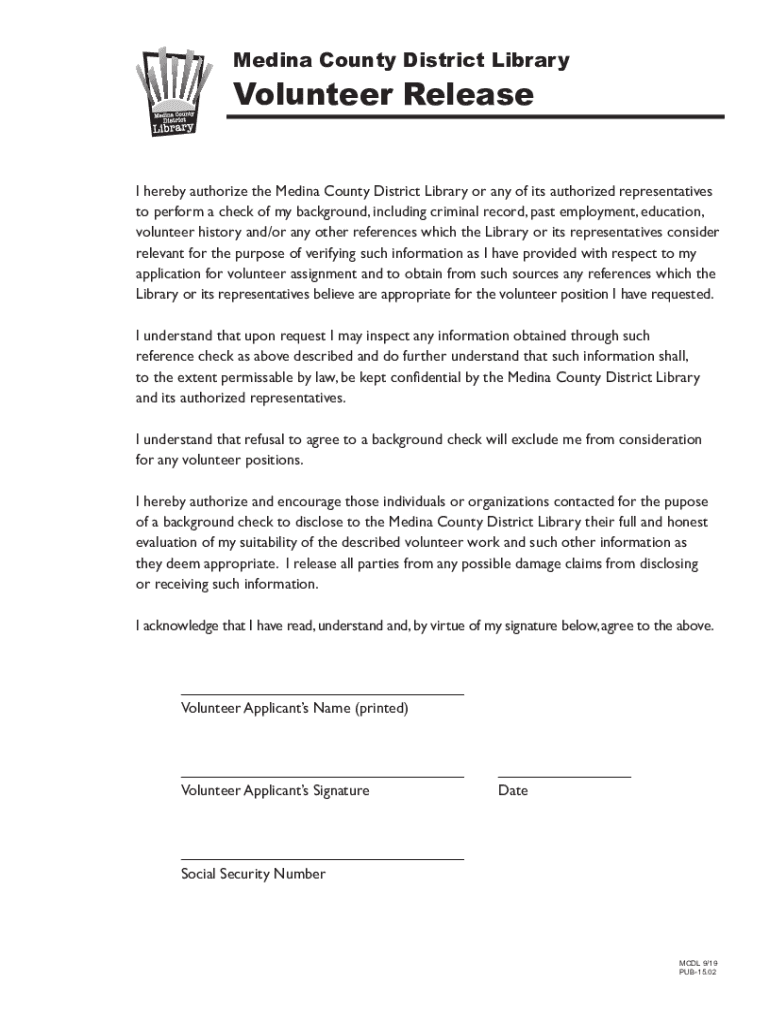 Fillable Online medina lib oh Library levy to appear on May ...