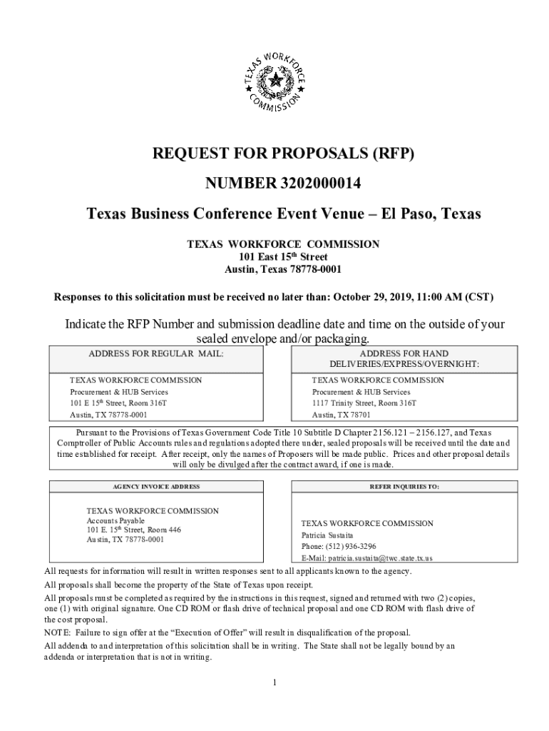 Fillable Online twc texas www.txdot.govpartnershipscda-rfpRequests for ...