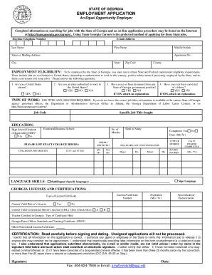 Fillable Online dps georgia www.psc.state.ga ...