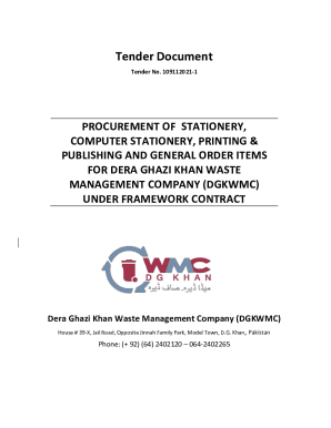 Fillable Online PROCUREMENT OF OFFICE FURNITURE, ICT EQUIPMENT AND ...