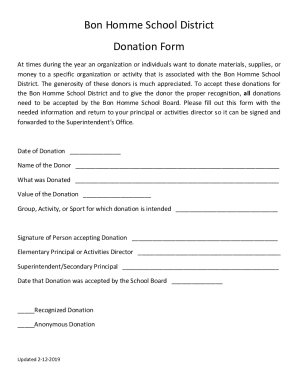 Fillable Online Bon Homme School District Fax Email Print - pdfFiller