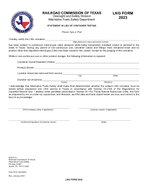 Fillable Online rrc state tx LNG Form 2023.docx Fax Email Print - pdfFiller