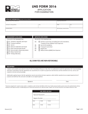 Fillable Online rrc state tx LNG Form 2505 - rrc.state.tx.us Fax Email ...