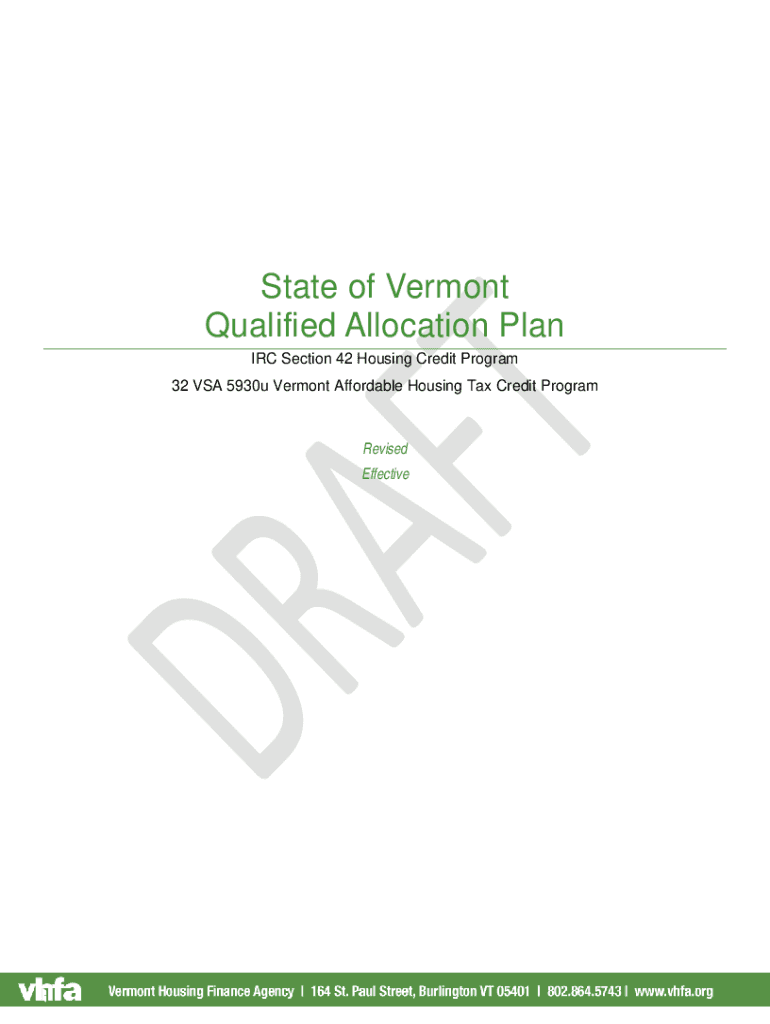 Fillable Online Fillable Online IRC SECTION 42 HOUSING CREDIT PROGRAM ...