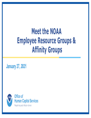 Fillable Online Pdf Meet Noaa Employee Resource Groups Affinity Groups ...