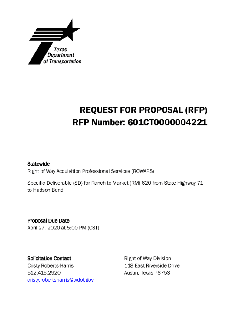 Fillable Online www.txdot.govinside-txdotforms-publicationsRight of Way ...