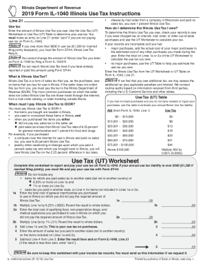 Fillable Online www2 illinois www.taxformfinder.orgforms2019Illinois ...
