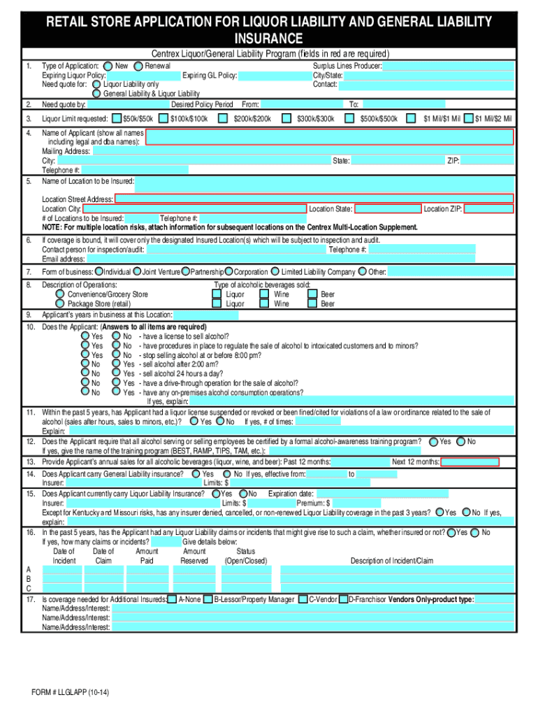 Fillable Online www.pdffiller.com59952763-centrexretailstoregllFillable ...
