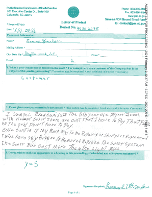 Fillable Online dms psc sc Fillable Online dms psc sc s'7/P Form ...