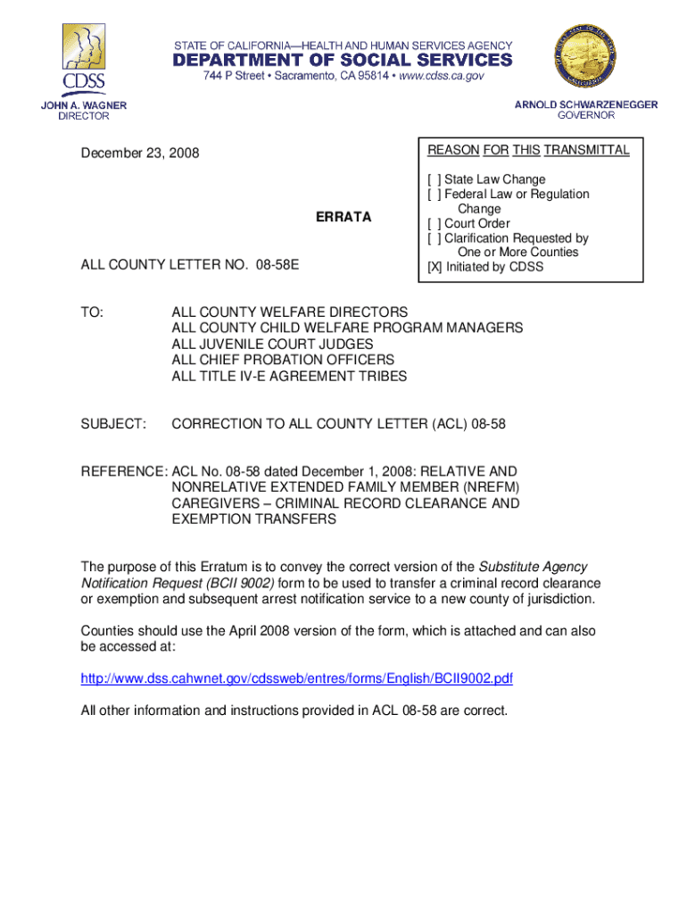 Fillable Online cdss ca www.cdss.ca.govlettersnoticesentresTRANSMITTAL ...