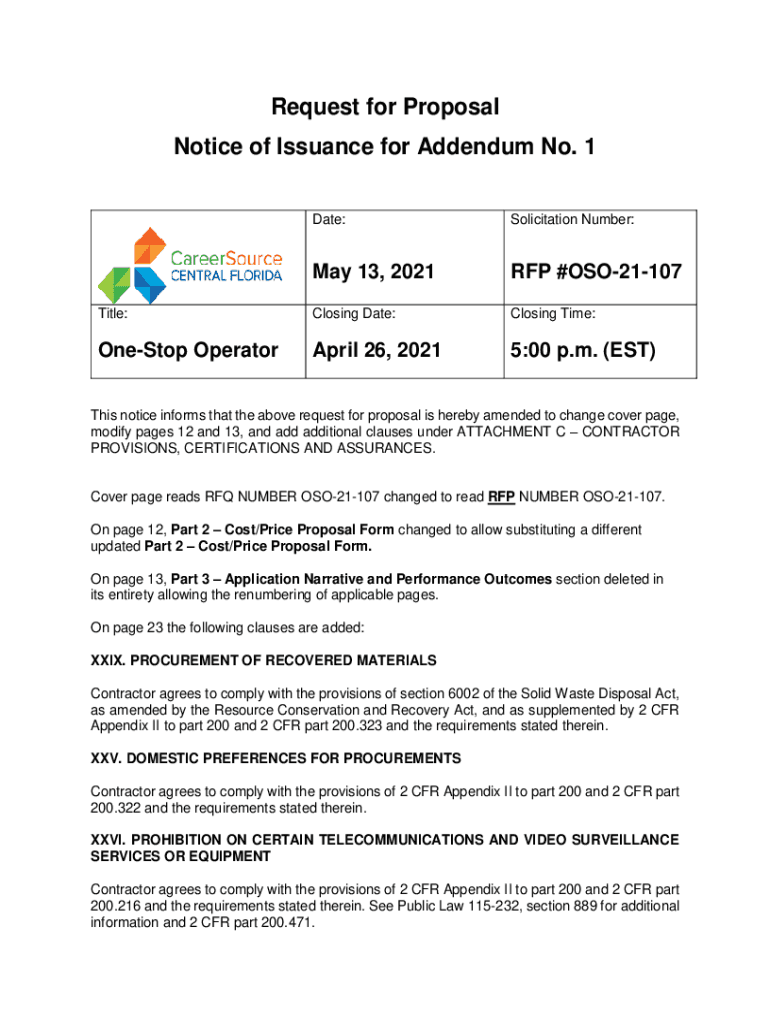 Fillable Online SOLICITATION NUMBER: SOL38814000003 ISSUANCE DATE: May ...