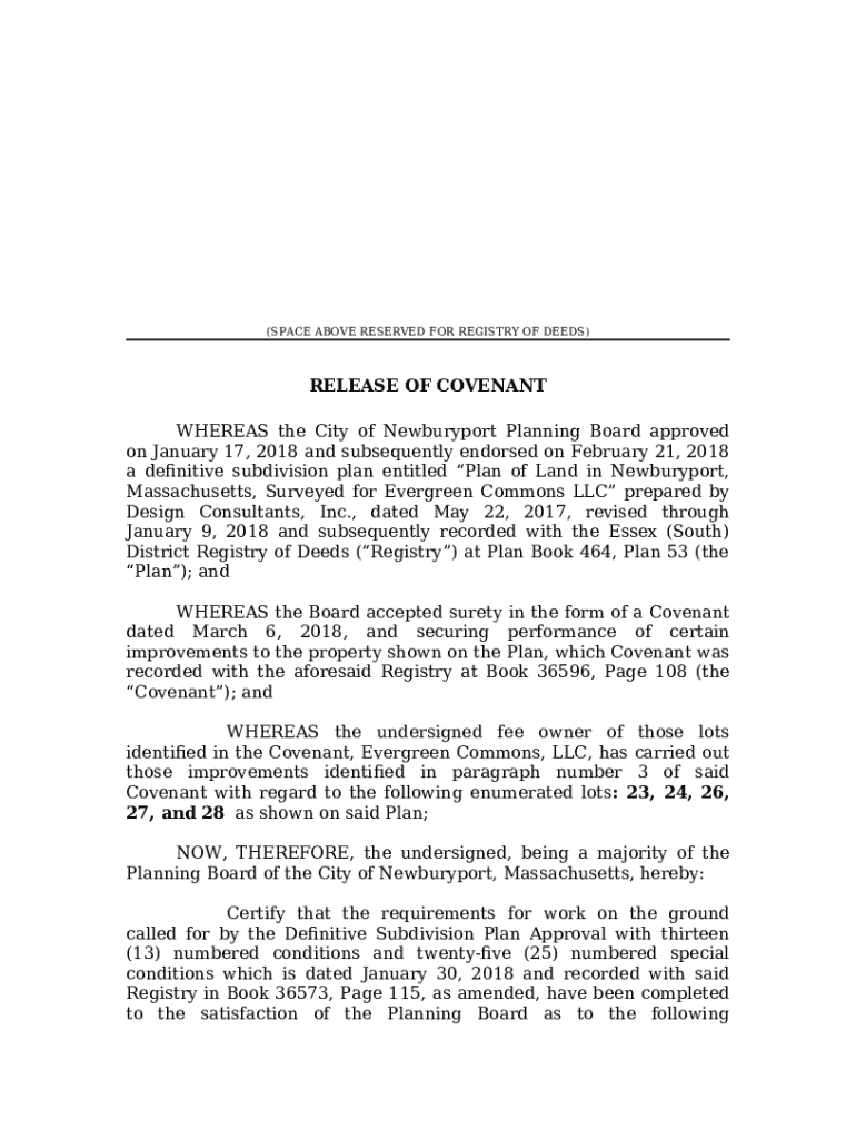 Restrictive covenants and your rights to developProperty Covenants ...