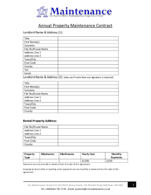 Fillable Online Landlord Property Inspection Guide & Notice Template ...