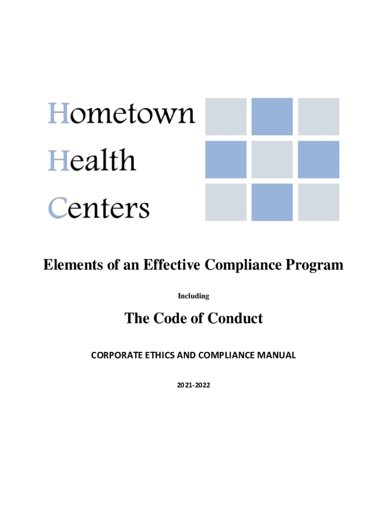 Fillable Online Essential Elements of an Effective Ethics and ...