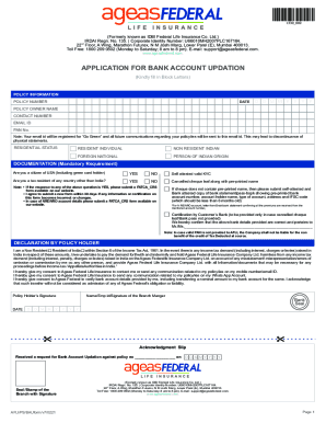 Fillable Online APPLICATION FOR ELECTRONIC CLEARANCE SERVICE (ECS) Fax ...