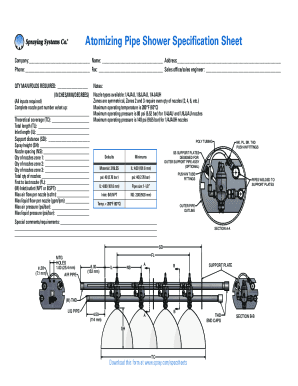 Fillable Online www.spray.com-mediaA B HOLES Atomizing Pipe Shower ...