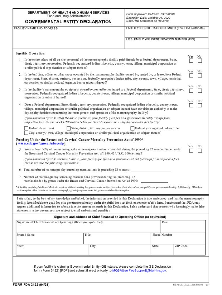 Fillable Online Form Approved OMB Control No. 0920-1303 Expiration Date ...