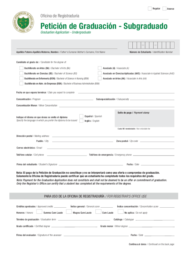 Fillable Online aguadilla.inter.eduwp-contentuploadsSolicitud de Transcripcin - Recinto de ...