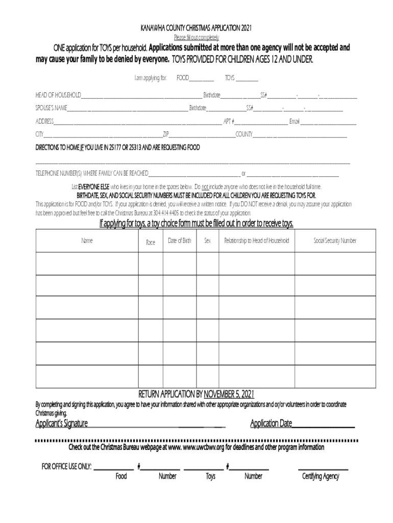 Fillable Online kanawhapsd.comindexforms-and-applicationsForms and ...