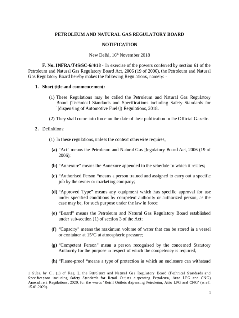 WELCOME TO PETROLEUM AND NATURAL GAS REGULATORY BOARD ... Doc Template ...