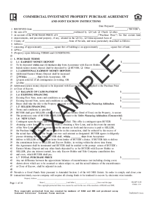 Fillable Online CALIFORNIA CALIFORNIA RESIDENTIAL PURCHASE AGREEMENT ...