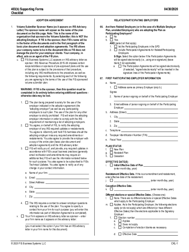 Fillable Online www.irs.govretirement-plans403b-pre-approved403(b) Pre ...