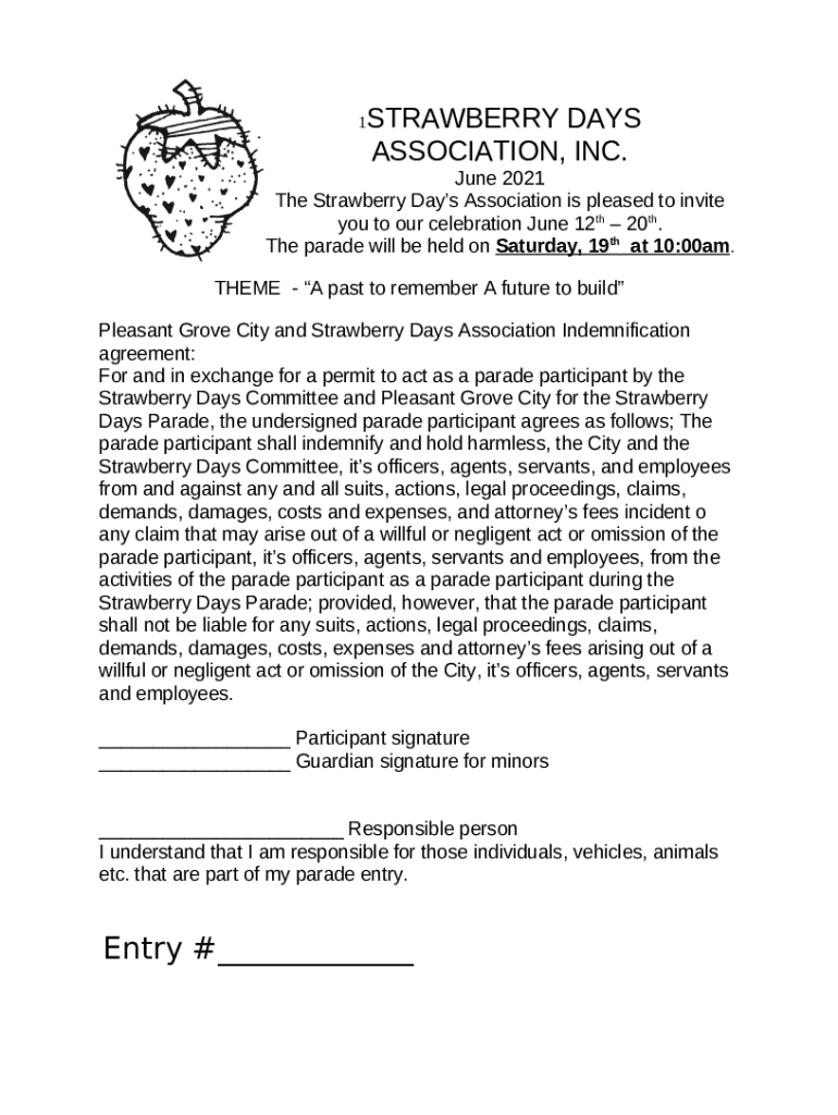 Participant Ination, Agreement & Liability Release Doc Template | pdfFiller