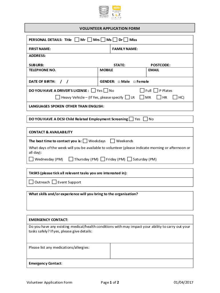 Fillable Online Get the free EMPLOYMENT APPLICATION FORM PERSONAL ...