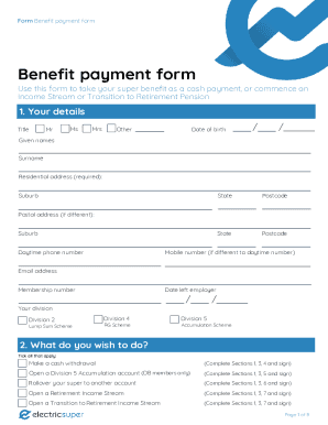 Fillable Online Application for benefit payment and certifying your ...