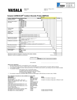 Fillable Online GMP343 Order Form Fax Email Print - pdfFiller
