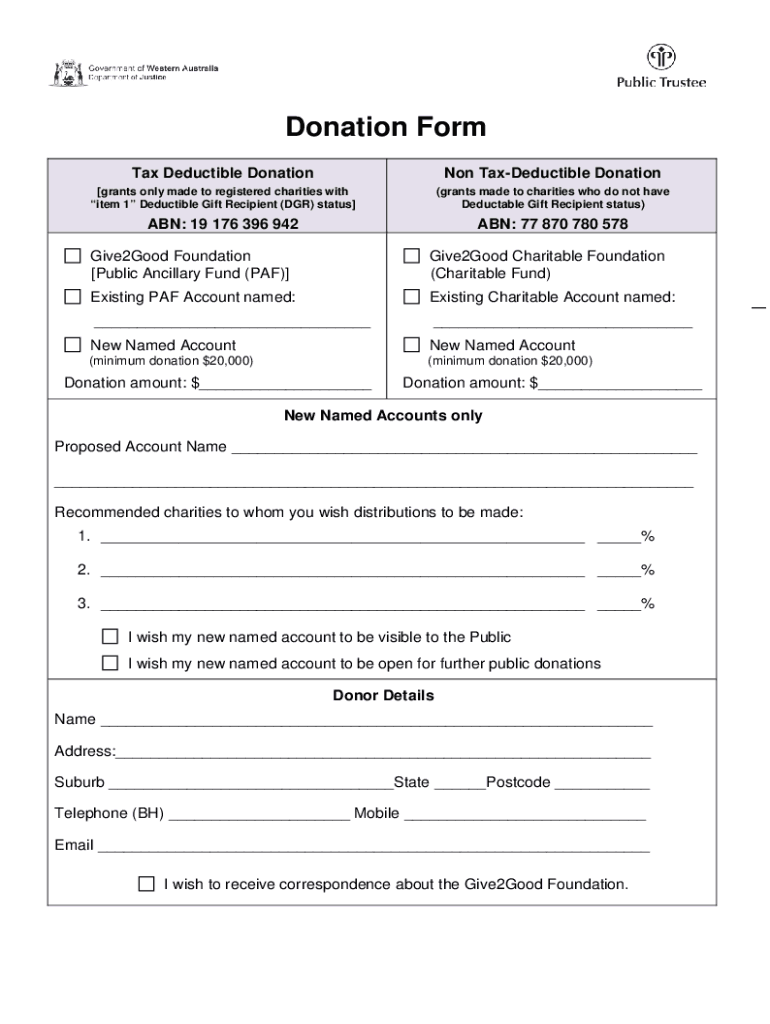 Fillable Online How To Claim Tax-Deductible Donations On Your Tax ...