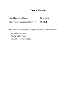 Fillable Online Fillable Online New York State Plan Amendment (SPA ...
