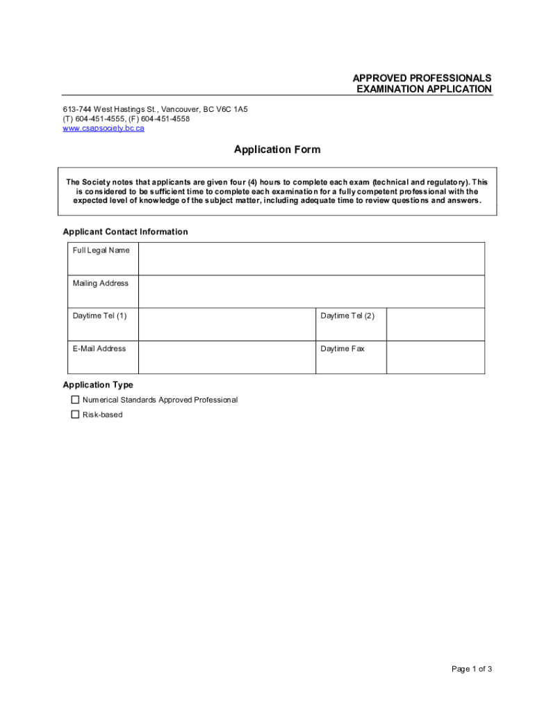 Fillable Online Csap Society - Fill Online, Printable, Fillable, Blank ... Fillable Online Csap Society - Fill Online, Printable, Fillable, Blank ...