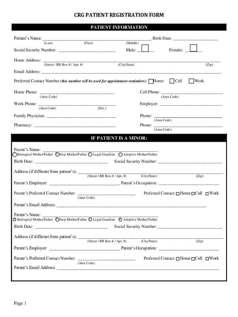 Fillable Online Editable Registration Form Printable - Fill Online ...