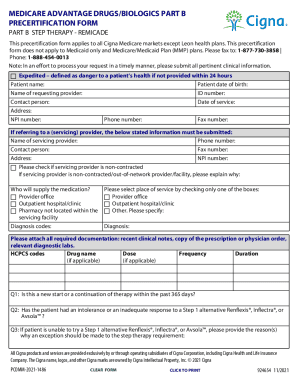 Fillable Online Medicare Advantage Prior Authorization and Step Therapy ...