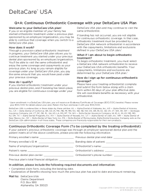 Fillable Online About your DeltaCare USA plan - Delta Dental Fax Email ...
