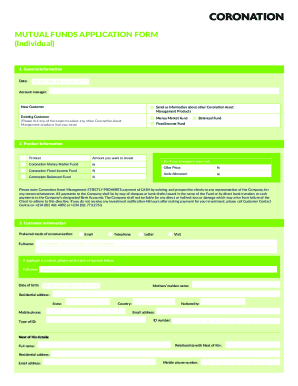 Fillable Online MUTUAL FUND RESTATEMENTIZATION REQUEST FORM MF-RRF ISE ...