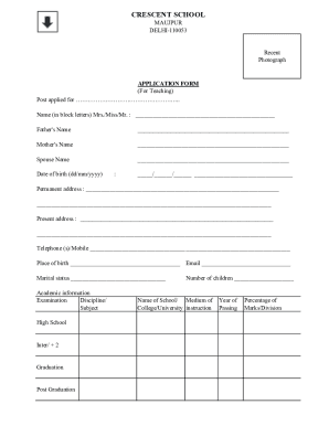 Fillable Online Self-attested Passport size photograph to be affixed ...