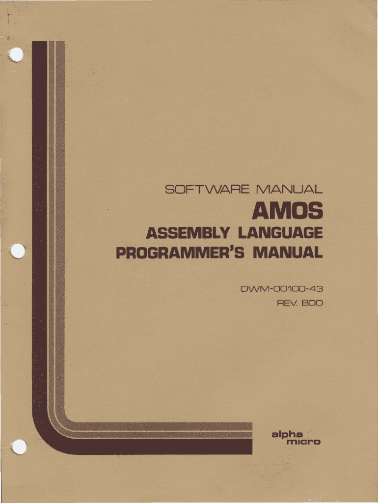 Fillable Online Risc V Assembly Language Programmer Manual Part I Free Fax Email Print