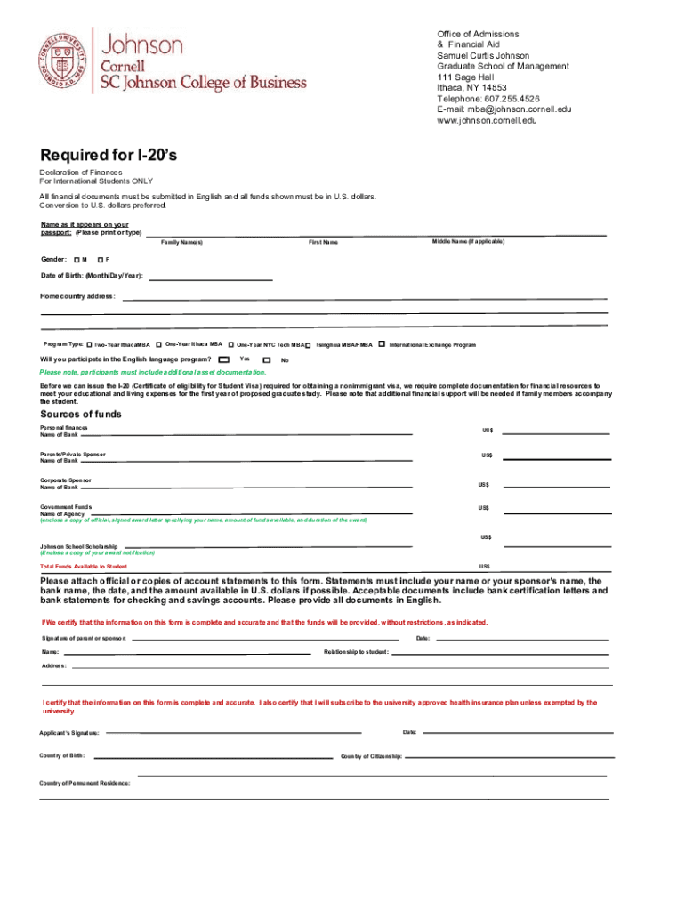 Fillable Online VITA MARK W. NELSON. Samuel Curtis Johnson Graduate School ... Fax Email Print ...