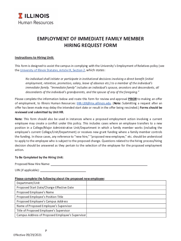 Fillable Online humanresources illinois EH Non Clerical Form (012).pdf ...